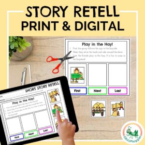 Fall Story Retell and Picture Sequencing Activities - GRASPhopper Learning