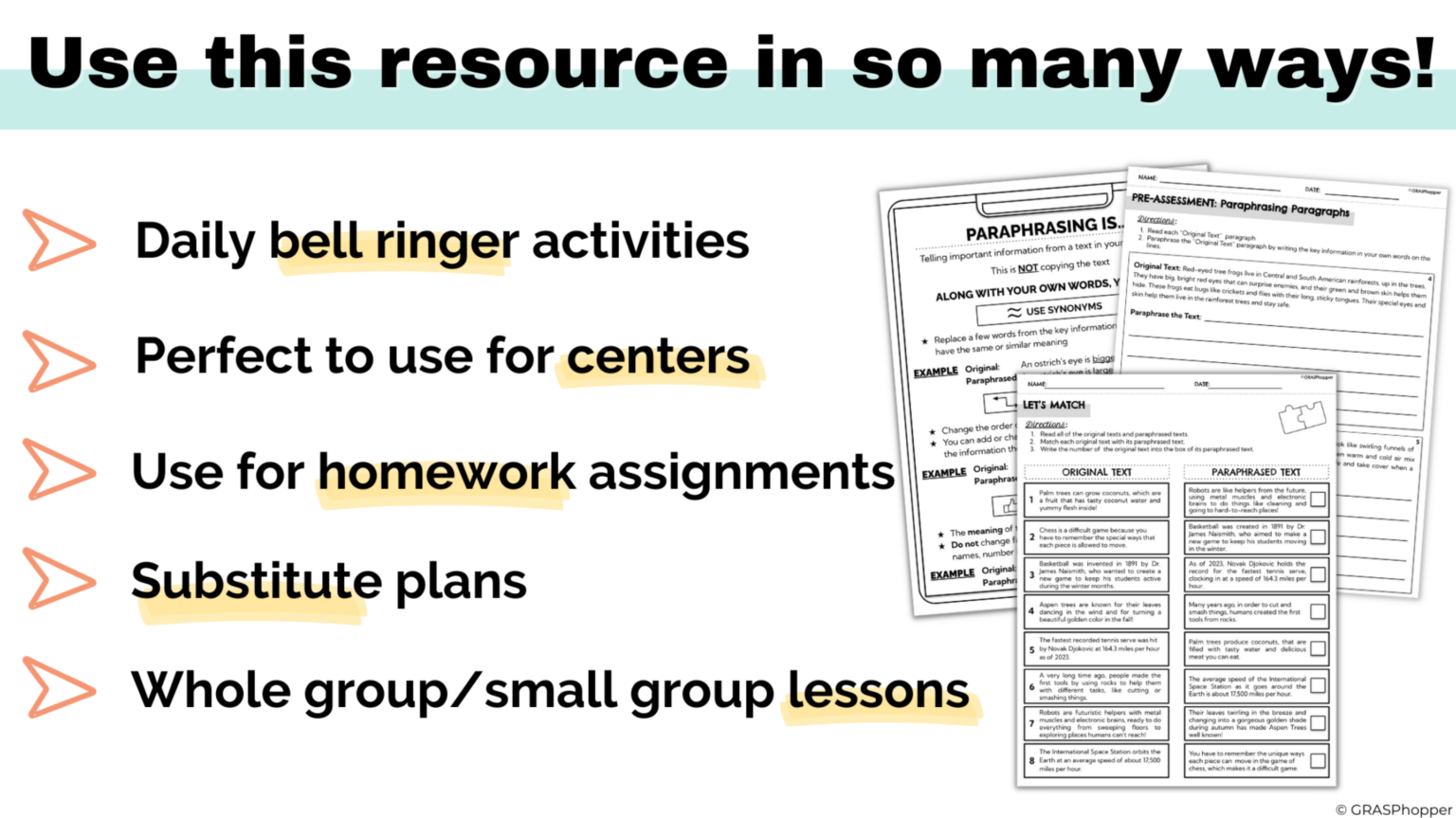 3 Reading Strategies for Teaching Students to Summarize Nonfiction ...